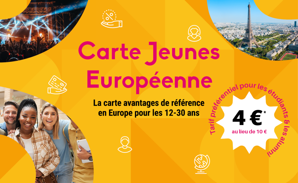 The European Youth Card at a reduced rate: a France Alumni exclusive!